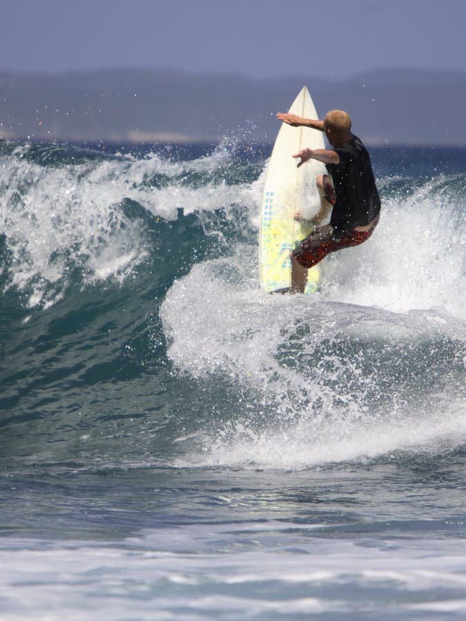 Jesse Merle Jones Surfing at Backdoor Editorial Image - Image of merle ...