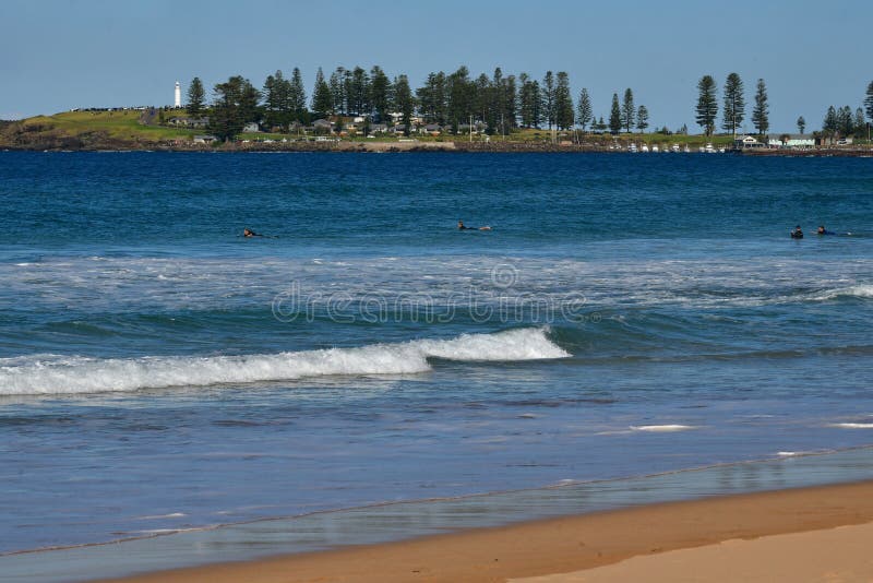 Surfing at Bombo Beach Near Kiama, Australia Editorial Image - Image of ...