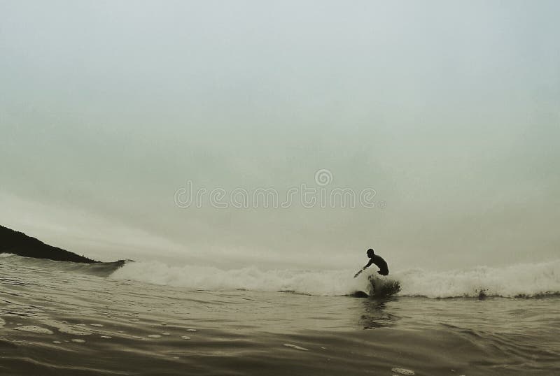 Cold Water Surfer stock photo. Image of boardsport, coast - 105673268