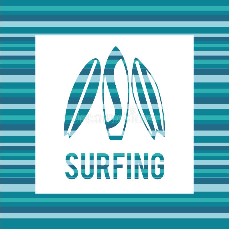 Surfing design stock vector. Illustration of surfboard - 45998762