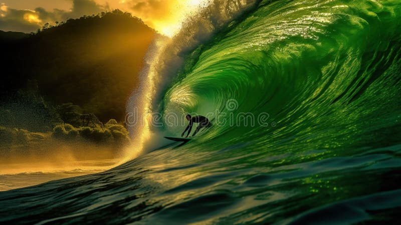 Surfing on a Green Wave with Sun Rising Generative AI Stock ...