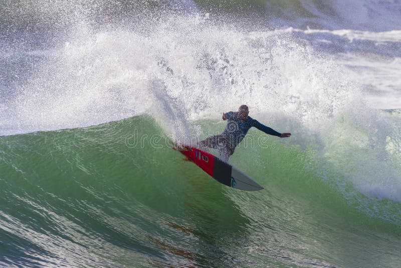 Surfer in action editorial photo. Image of puerto, antilles - 4239261