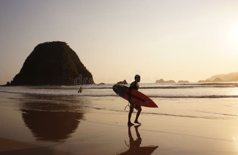 Surfing editorial stock photo. Image of people, banyuwangi - 68264018
