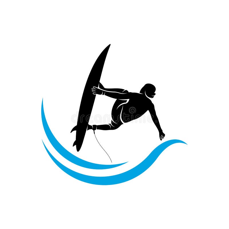 Surfing Wave Logo Stock Illustrations – 22,324 Surfing Wave Logo Stock ...
