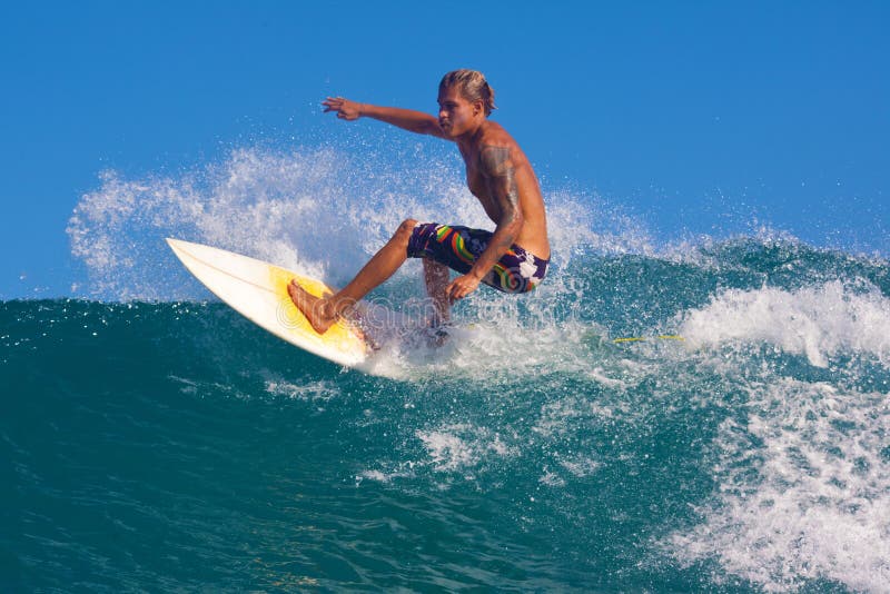 Teenage Boy Surfing stock photo. Image of sports, board - 3071760