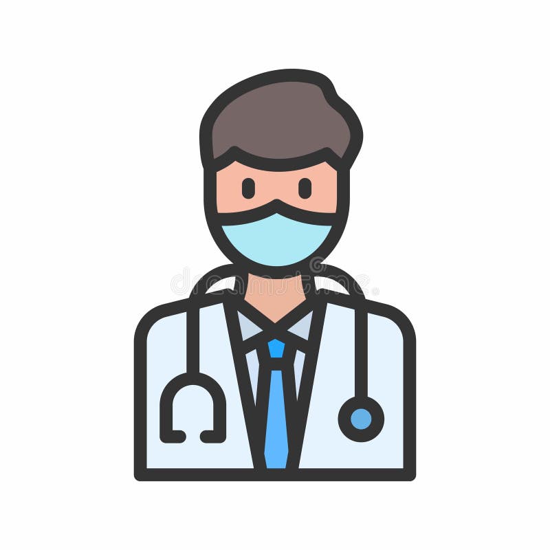 Surgeon icon vector image. stock vector. Illustration of isolated ...