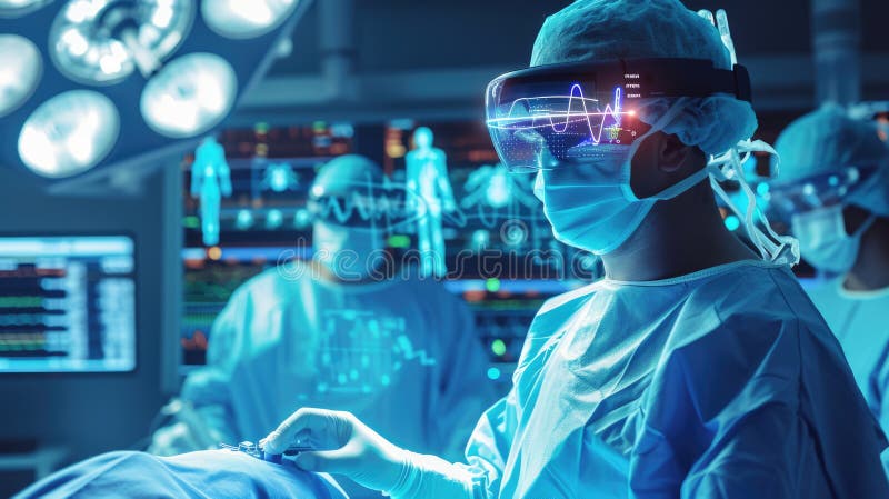 Electric Blue Machine Transports Surgeons To Virtual Reality Operating ...