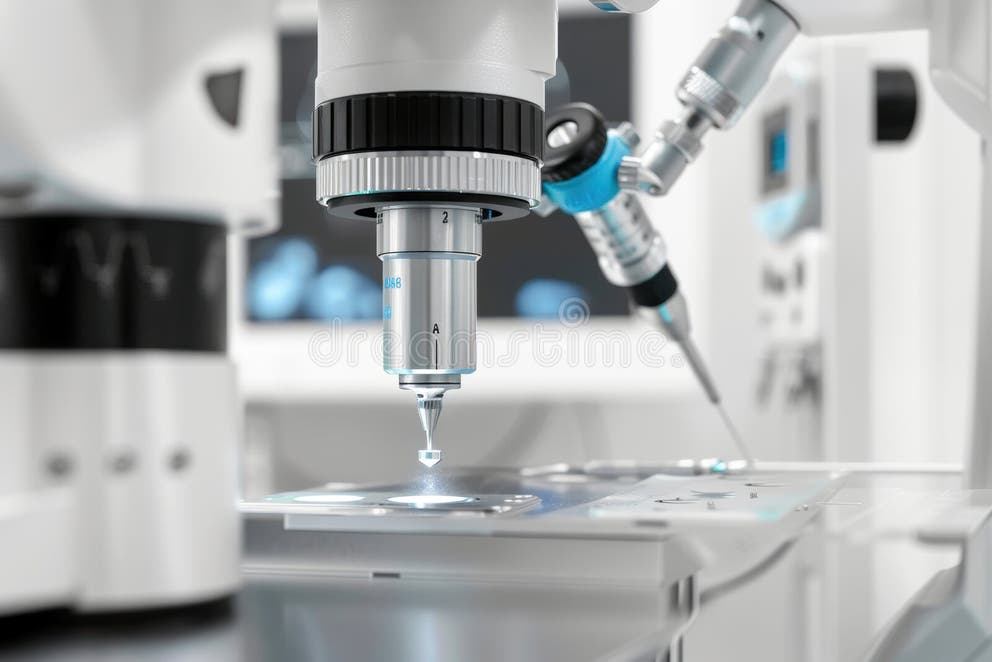 Surgeon Performing Precise Phacoemulsification Cataract Surgery Using ...