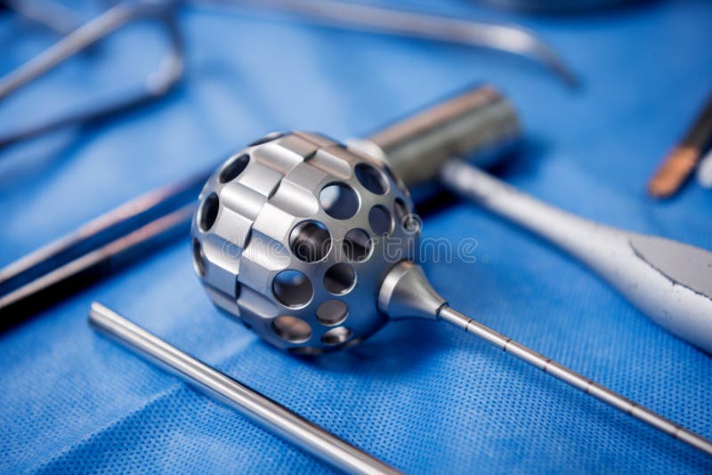 Surgeon Performs Endoscopic Microdiscectomy of Herniated Intervertebral ...