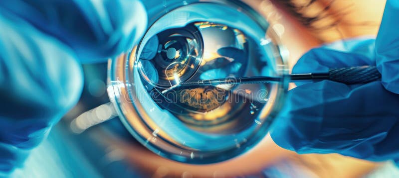 Precision in Cataract Surgery: Intraocular Lens Insertion with Surgical ...