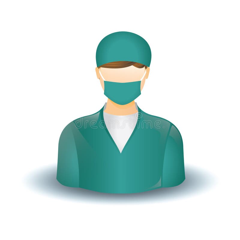 Surgeon. Vector Illustration Decorative Background Design Stock ...