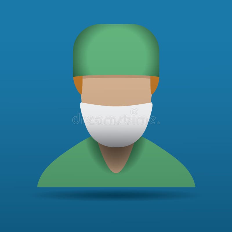 Surgeon. Vector Illustration Decorative Design Stock Vector ...