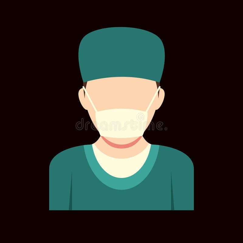 Surgeon. Vector Illustration Decorative Design Stock Vector ...