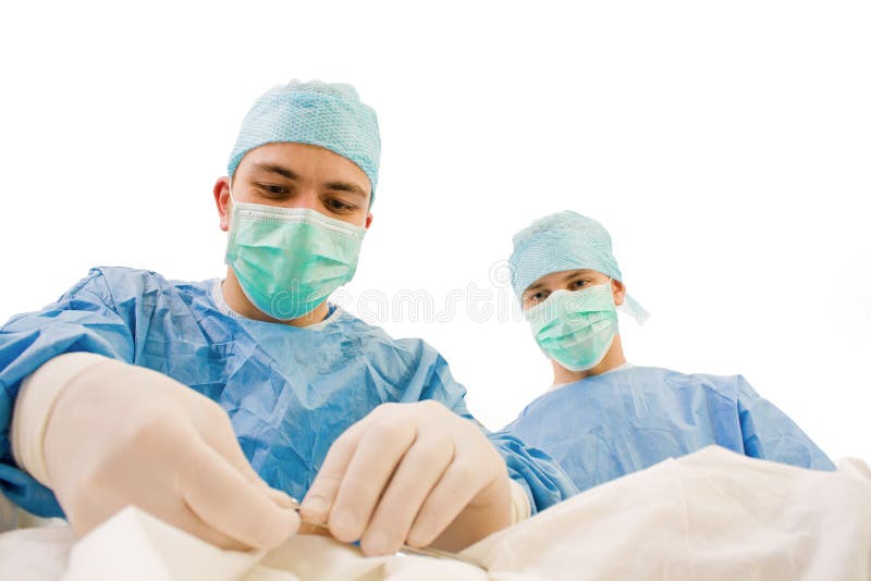 Two Surgeons Success Thumbs Up Stock Photo - Image of experts, plastic ...