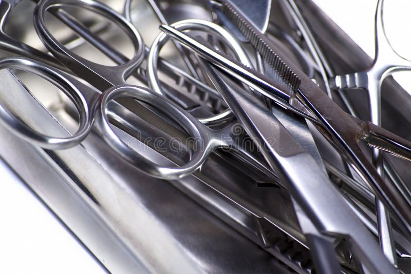 Surgery instruments stock image. Image of surgery, clamp - 43577869