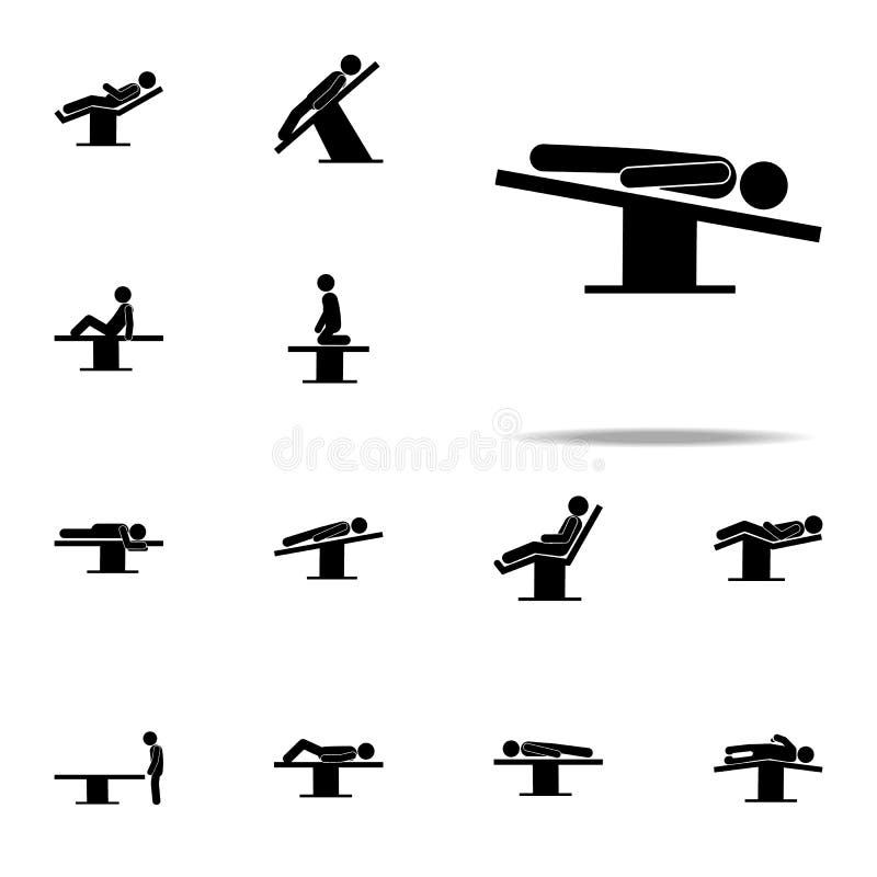 Surgery, Patient Icon. Surgical Icons Universal Set for Web and Mobile ...