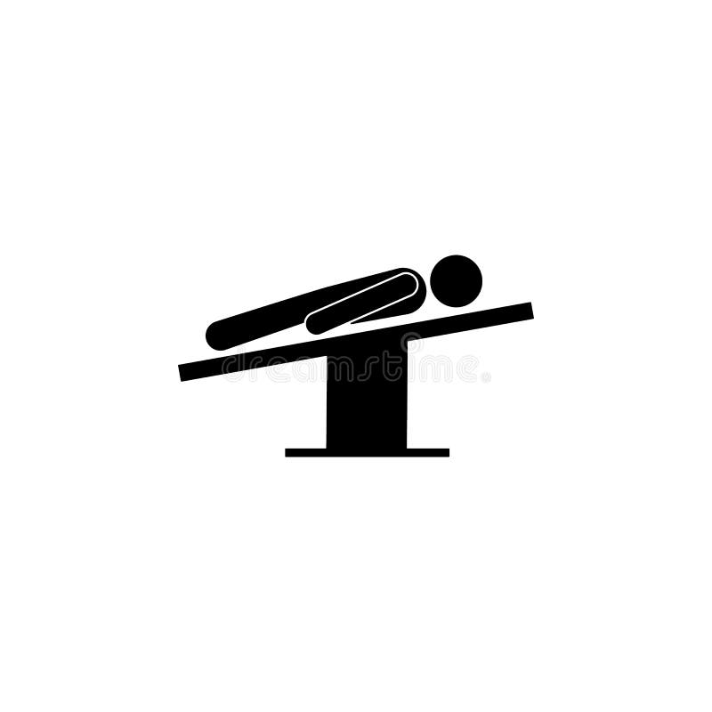 Surgery, Position Icon. Element of Patient Position Icon for Mobile ...