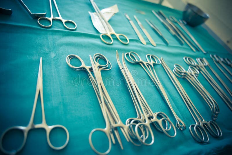 Surgery setup stock photo. Image of plastic, intern, medicine - 54057638