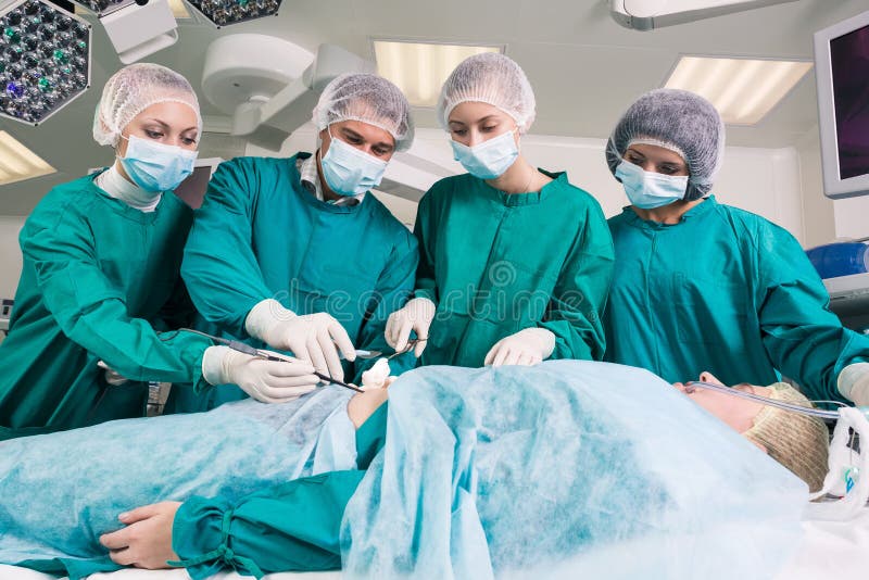 Surgical operation editorial stock image. Image of coat - 40213669