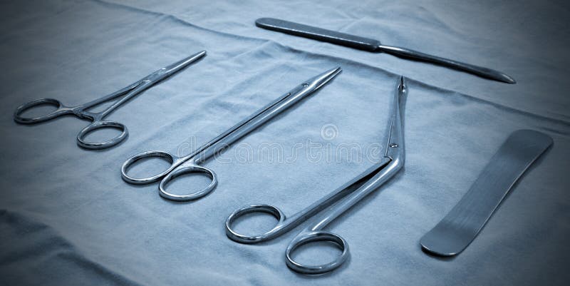 Surgery tools stock image. Image of operation, clinic - 8466869