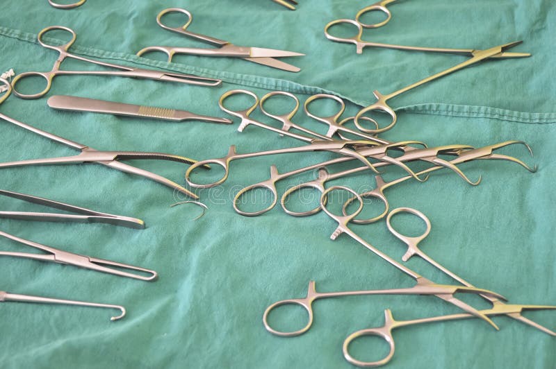 Surgery tools stock image. Image of operation, clinic - 8466869