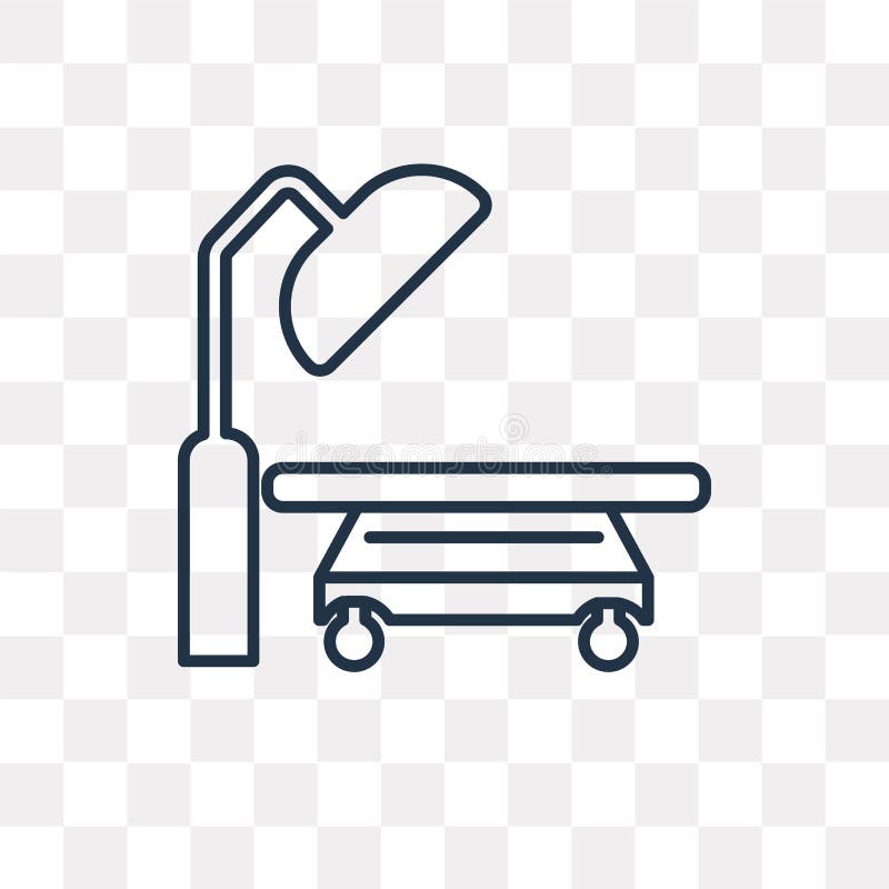 Surgery Vector Icon Isolated on Transparent Background, Linear S Stock ...