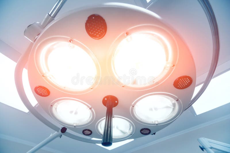 Surgical Equipment and Medical Devices in Operating Room. Stock Image ...