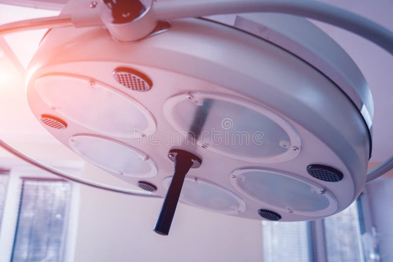 Surgical Equipment and Medical Devices in Operating Room. Stock Image ...