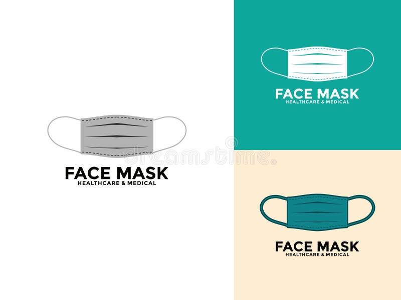 Surgical Face Mask Logo Icon. Virus Protection, Face Mask, Dentist Mask ...