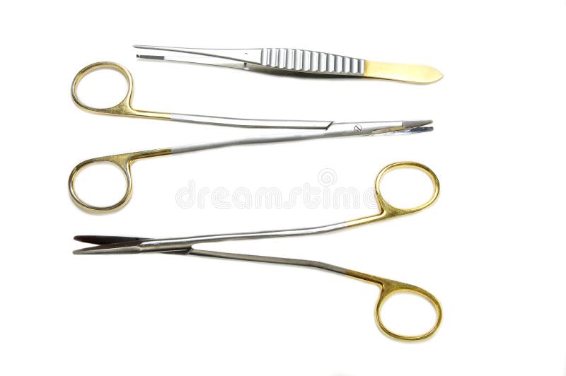Broken Surgical Instruments Stock Image - Image of blade, steel: 35956955
