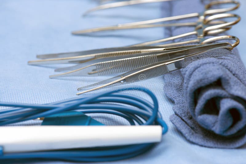 Surgical Instruments stock photo. Image of surgeon, field - 37918928