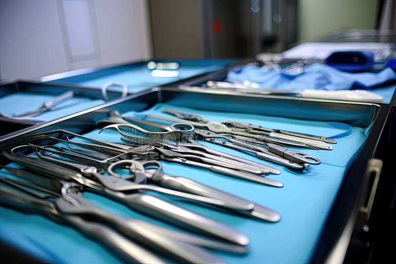 Surgical Instruments Being Autoclaved in a Medical Facility Stock ...