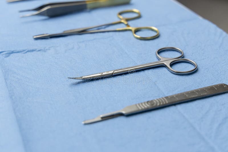 Surgical Instruments for Doctors and Hospital Staff Stock Photo - Image ...
