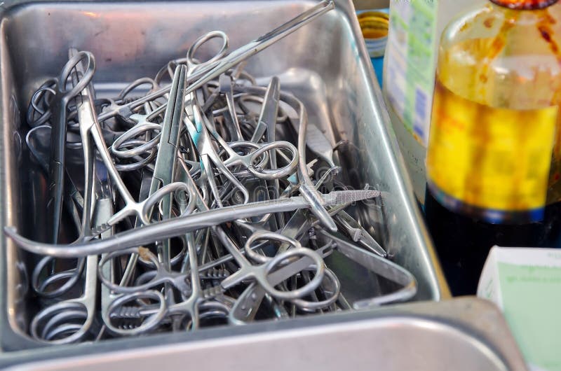 Surgical instruments stock photo. Image of operate, medicine - 39024928