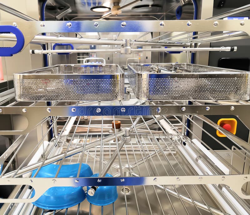 Surgical Instruments on Machine Stock Photo - Image of department ...