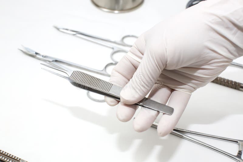 Surgical instruments stock image. Image of instrument - 48380187