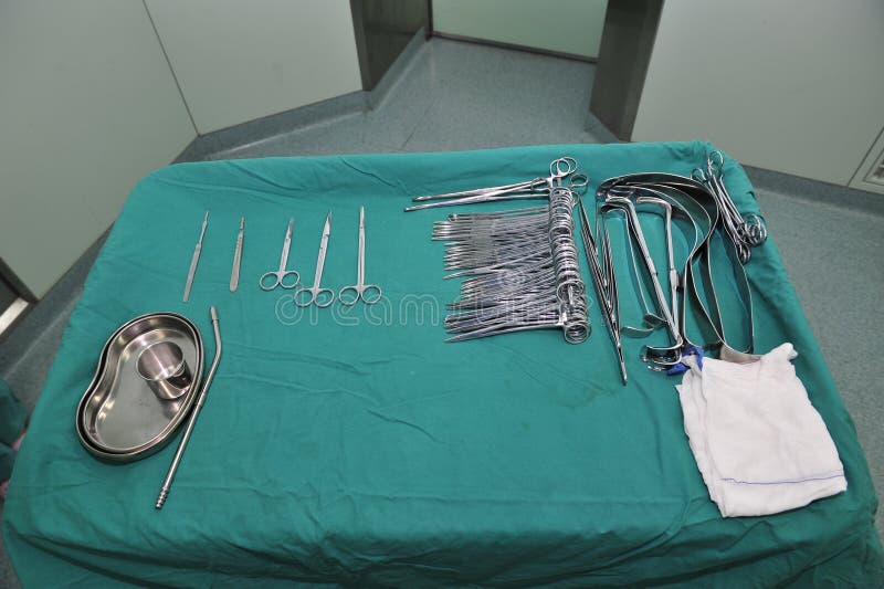Surgical instruments stock photo. Image of healthy, nurse - 40222612