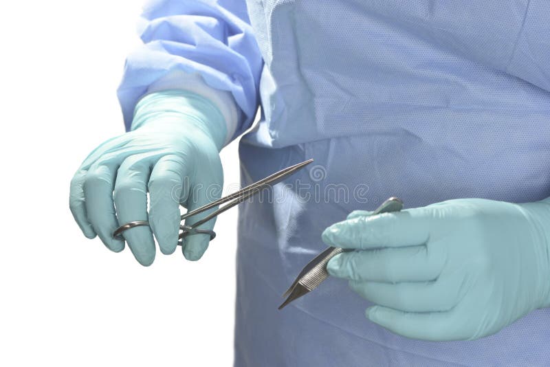 Surgical Instruments stock photo. Image of surgeon, field - 37918928