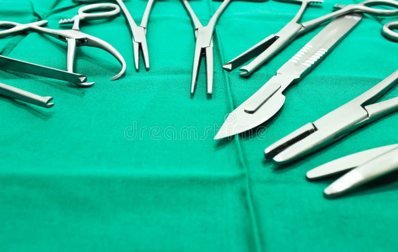 Surgical Instruments in Operating Room Stock Image - Image of surgical ...