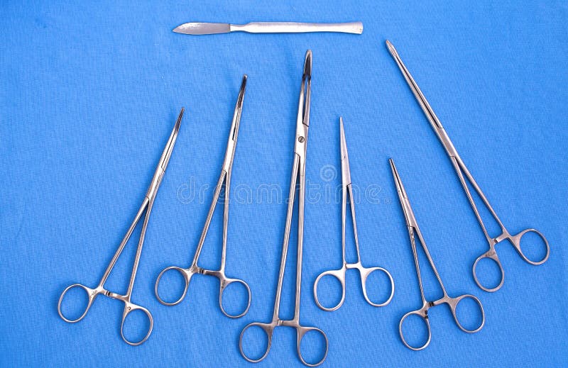 Surgical Instruments and Tools Including Scalpels, Forceps and Tweezers ...