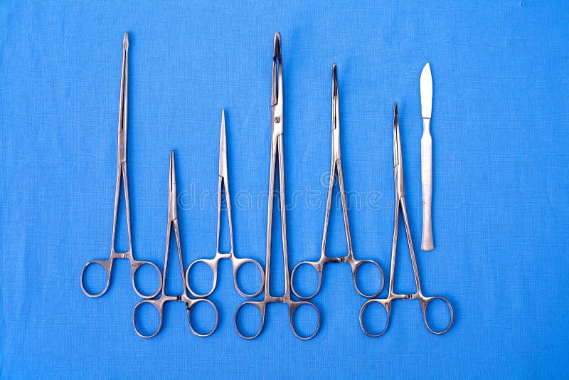 Surgical Instruments and Tools Including Scalpels, Forceps and Tweezers ...