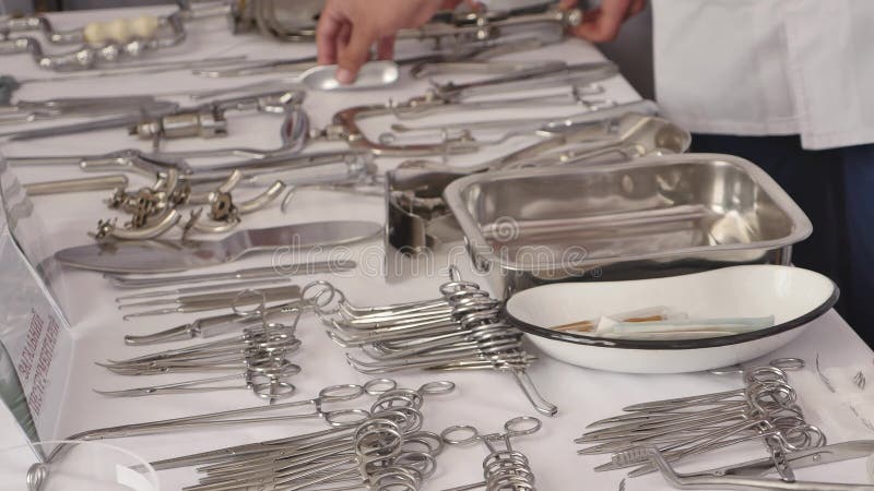 Surgical Instruments. Operating Room Stock Video - Video of equipment ...