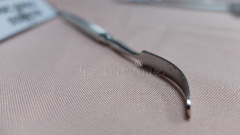 Surgical Instruments Used during Operation, Spatula Stock Image - Image ...