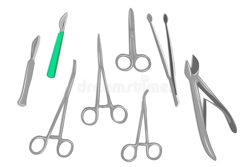 Surgical Instruments Stock Illustrations – 2,385 Surgical Instruments ...