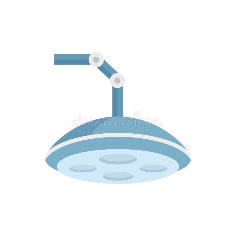 Surgical Light Icon Flat Isolated Vector Stock Illustration ... Surgical Light Icon Flat Isolated Vector Stock Illustration ...