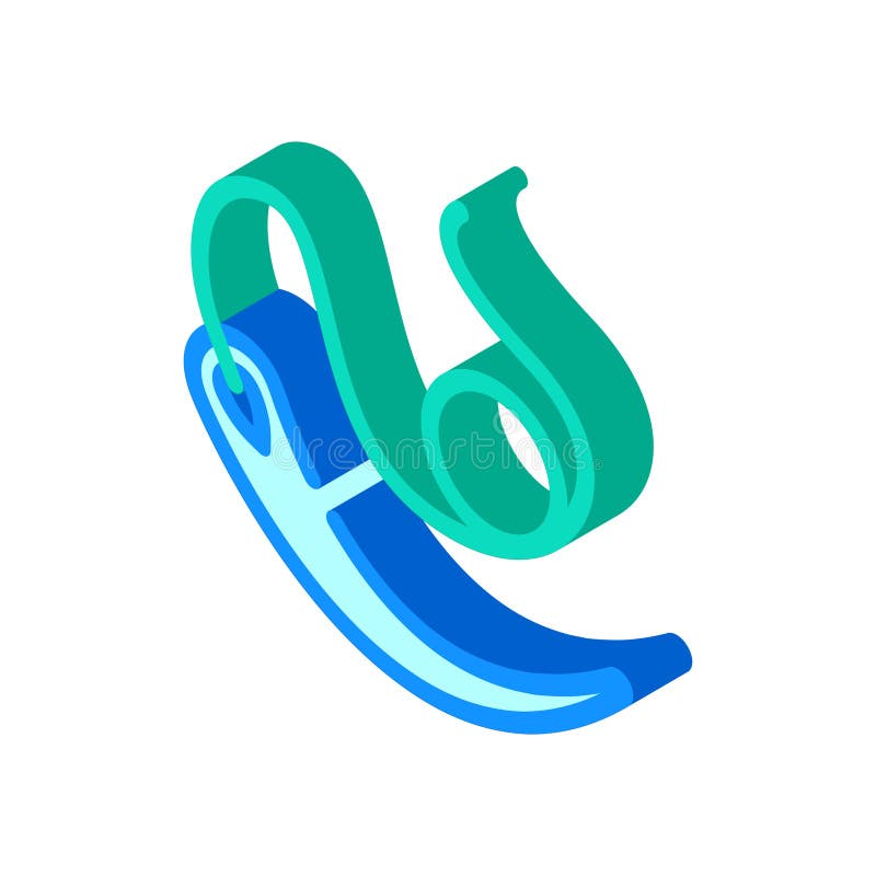 Surgical Needle Thread Surgeon Isometric Icon Vector Illustration Stock ...