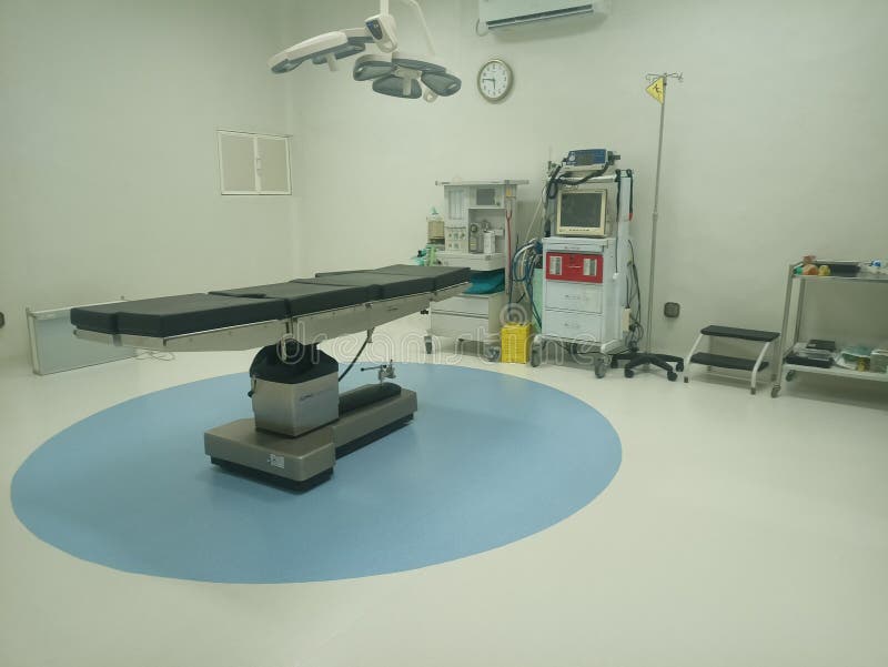 Surgical Operating Room at Sidoarjo Bunda Hospital Stock Image - Image ...