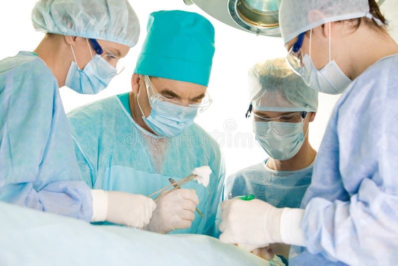 Surgical operation stock photo. Image of operating, hospital - 8602436