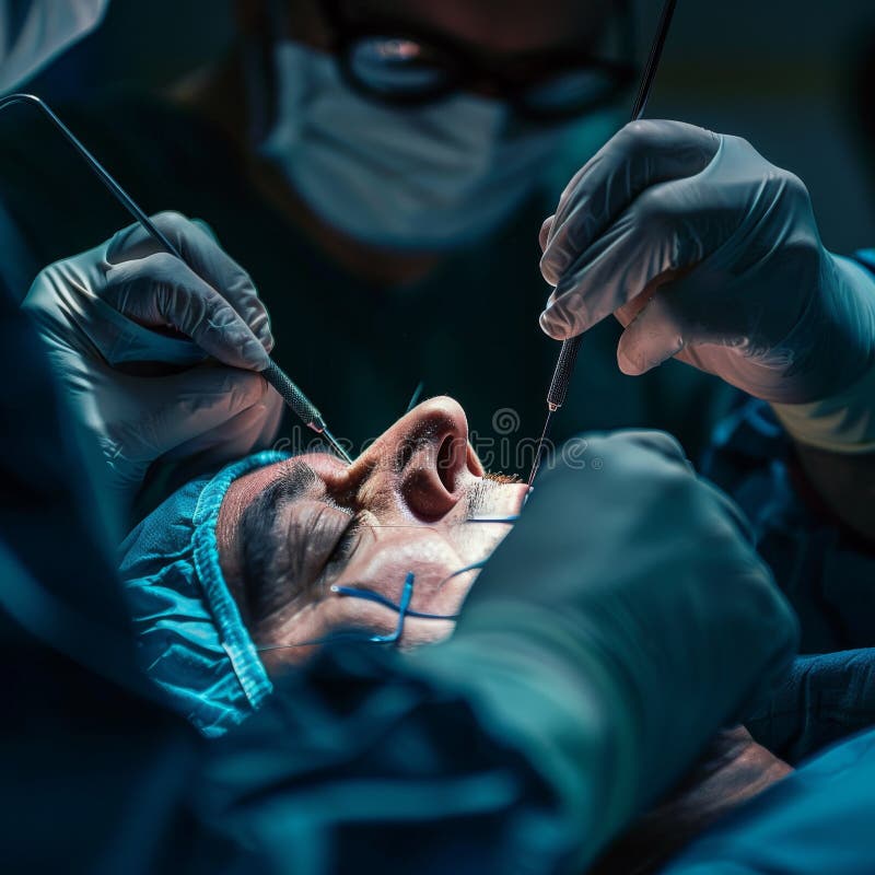 Surgical Precision in the Operating Room Stock Photo - Image of ...