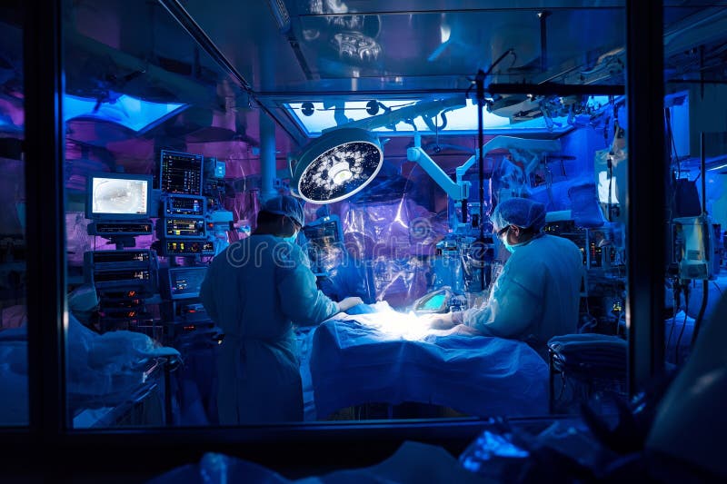 Equipment and Medical Devices in Hybrid Operating Room, Surgical ...